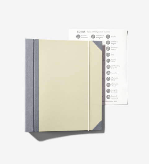 The Folio™ Document Organizer (Spanish) – Savor