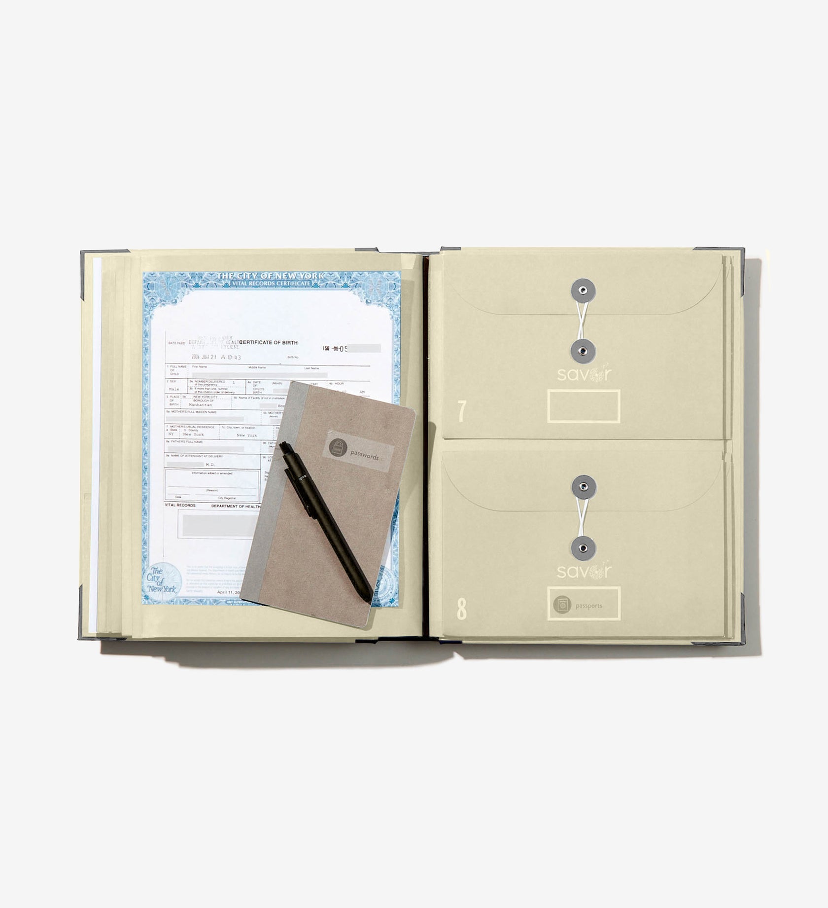 Family Emergency Binder – Savor